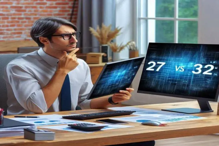27 Inch Vs 32 Inch Monitor: Best Size for You? - Best Pc Monitor