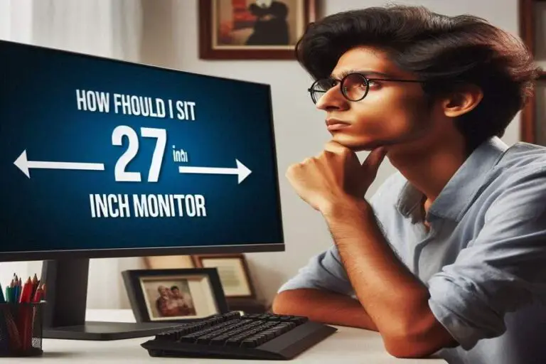 How Far Should I Sit from 27 Inch Monitor: Optimal Viewing Guide