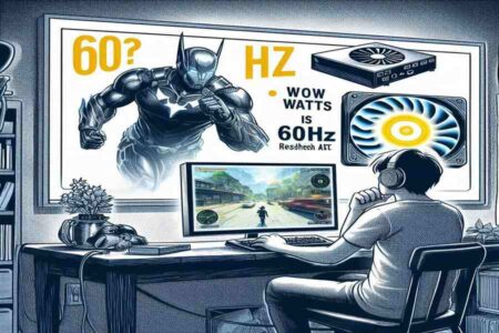 How Many Watts is 60 Hz Refresh Rate: Energy Insights